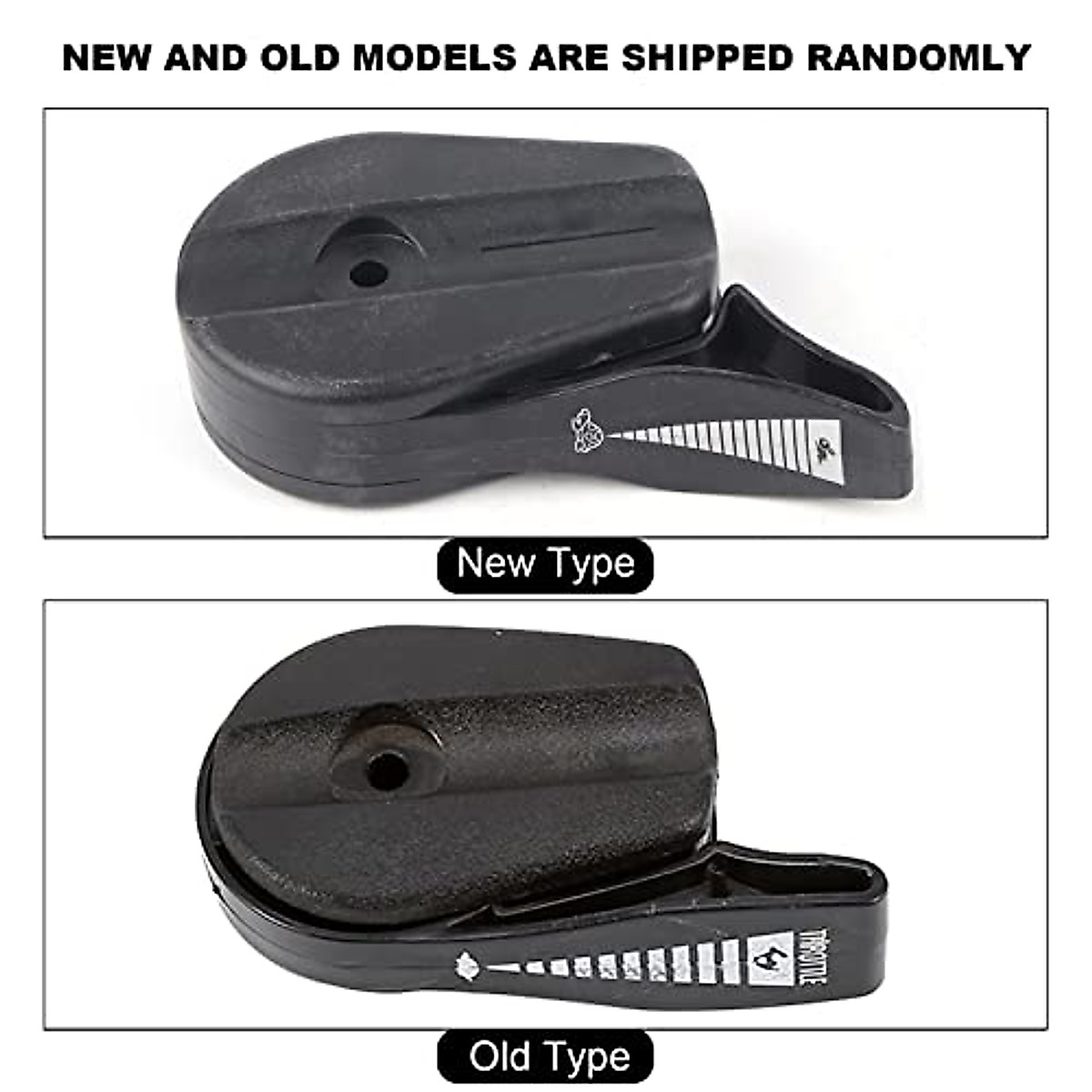 Hyuduo Universal 65 Throttle Cable Switch Control Replacement Kit for Garden Lawnmowers (Black)