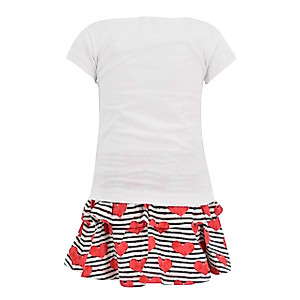 Unique Baby Girls LOVE Embroidery Valentine's Day Outfit (10)