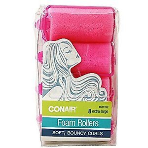 Conair Styling Essentials Extra Large Foam Rollers 8 ea (Pack Of 8)