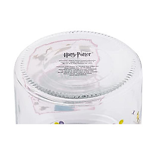 Silver Buffalo Harry Potter Honeydukes Treats Glass Jar with Lid, 6 Inches