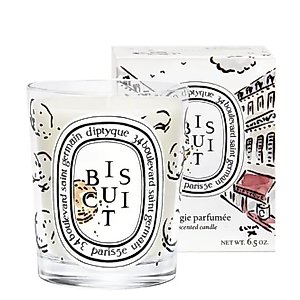 DIPTYQUE Biscuit Candle Cafe Verlet, White