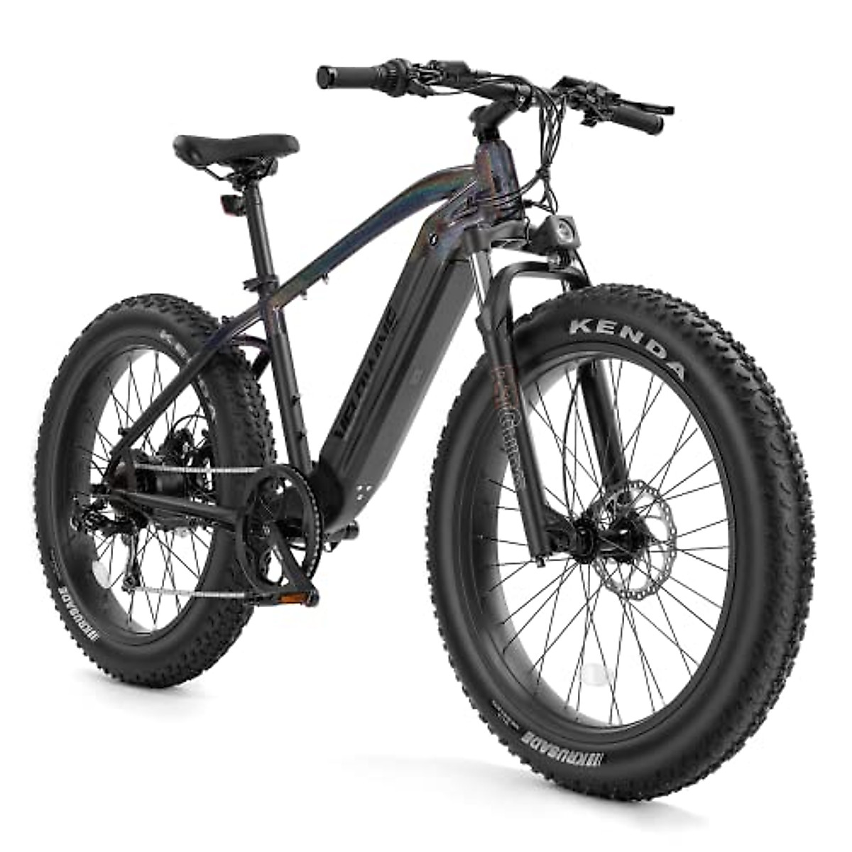 VELOWAVE Electric Bike Adults 750W BAFANG Motor 48V 15Ah LG Cells Battery,26" x 4.0" Fat Tire Ebike 28MPH Snow Beach Mountain Electric Bicycle Shimano 7-Speed
