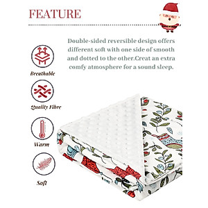 Giggle Angel Halloween Baby Plush Minky Blanket Double Layer with Dotted Backing for Baby Girl or Baby Boy (Halloween 1)