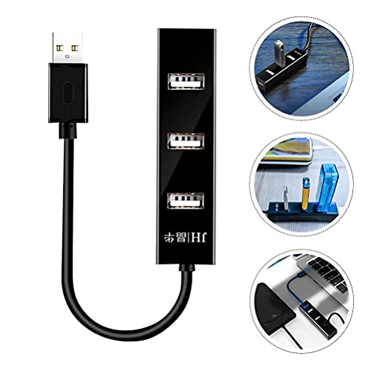 OSALADI USB Hub USB Hub USB Hub USB Hub USB Hub USB Cable High Speeds 4 Port USB 2. 0 Multi HUB Splitter Expansion Cable Adapter USB A Hub USB Cable USB Cable USB Cable USB Cable USB Cable
