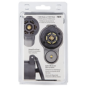Reese Towpower 74679 7-Way Blade Instant Add-on Back-up Alarm Adapter