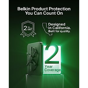 Belkin USB C Hub, 11-in-1 Multi-Port Laptop Dock with 4K HDMI, DP, VGA, USB C Docking Station with 100W Power Delivery, USB A, Gigabit Ethernet, SD, MicroSD, 3.5mm Port For MacBook Pro, Air and More