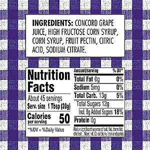 Smucker's Concord Grape Jelly, 32 Ounces (Pack of 6)