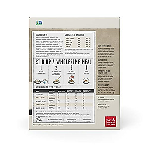 The Honest Kitchen Dehydrated Grain Free Fruit & Veggie Base Mix Dog Food (Just Add Protein), 7 lb Box