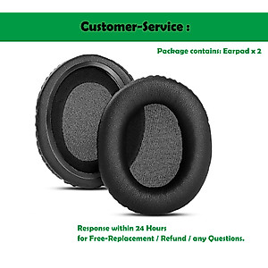 DowiTech Supreme Comfort Headphone Replacement Ear Pads Cushions Headset Earpads Compatible with Sony MDR-ZX770BN ZX780DC Headphones