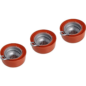 Compac Compac Quiktop Can Cap, Red, Keep Drinks Fresh & Fizzy - Turn Cans Into Bottles (Pack of 3)