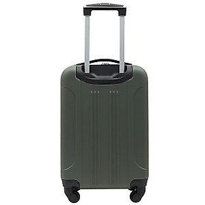 Travelers Club Cosmo Hardside Spinner Luggage, Fern Green, Carry-On 20-Inch