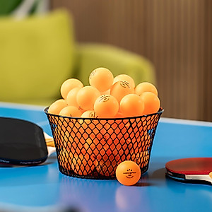 PRO SPIN Ping Pong Balls - Orange 3-Star 40+ Table Tennis Balls (Pack of 24) | High-Performance ABS Training Balls | Ultimate Durability for Indoor/Outdoor Ping Pong Tables