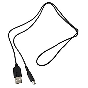 Qblahip 2X Aftermarket Replacement USB Power Charger Cable Fits for Nintendo 3DS DSi NDSI XL PADA A126,File Transfer Data Line