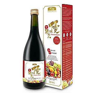 AFC Japan Digestive Ultimate Enzyme Drink -100% Pure 106 Types Vegetables & Fruits Extract, Boost Metabolism, Immunity, Revitalize, Detox, Smooth Bowel, Gas, Bloating & Constipation Relief, 720ml