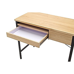 Calico Designs Compact Art Drawing/Computer Desk for Kids in Ashwood/Graphite 51241