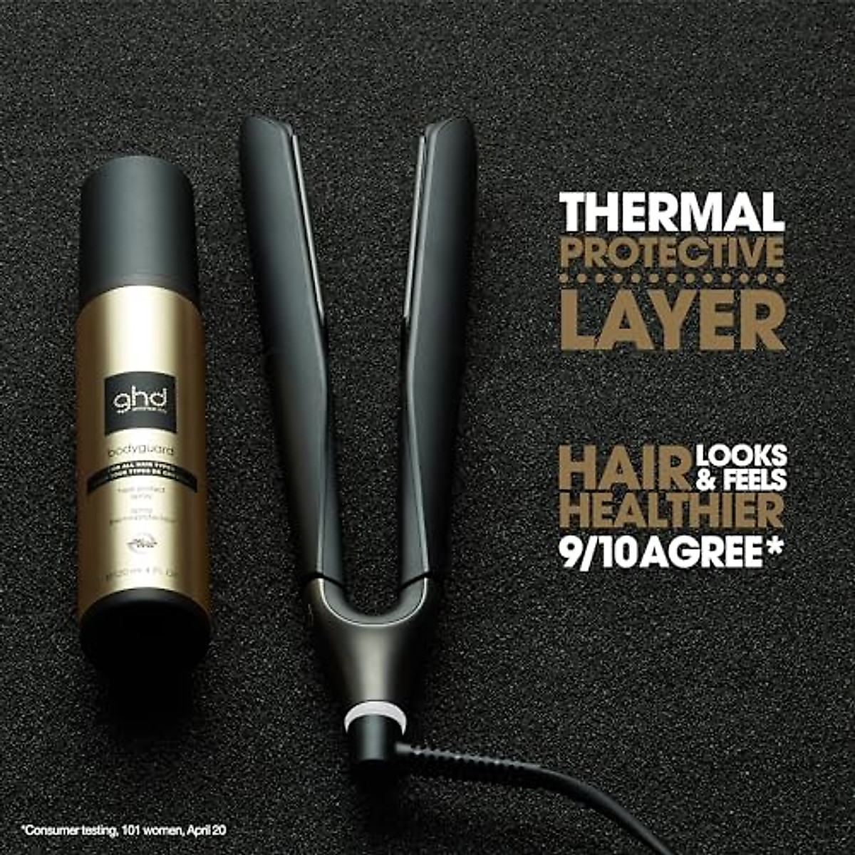 ghd Bodyguard Heat Protectant for Hair ― Heat Protect Hair Spray, Lightweight Formula for Healthier Looking & Feeling Hair ― 4 fl. oz.