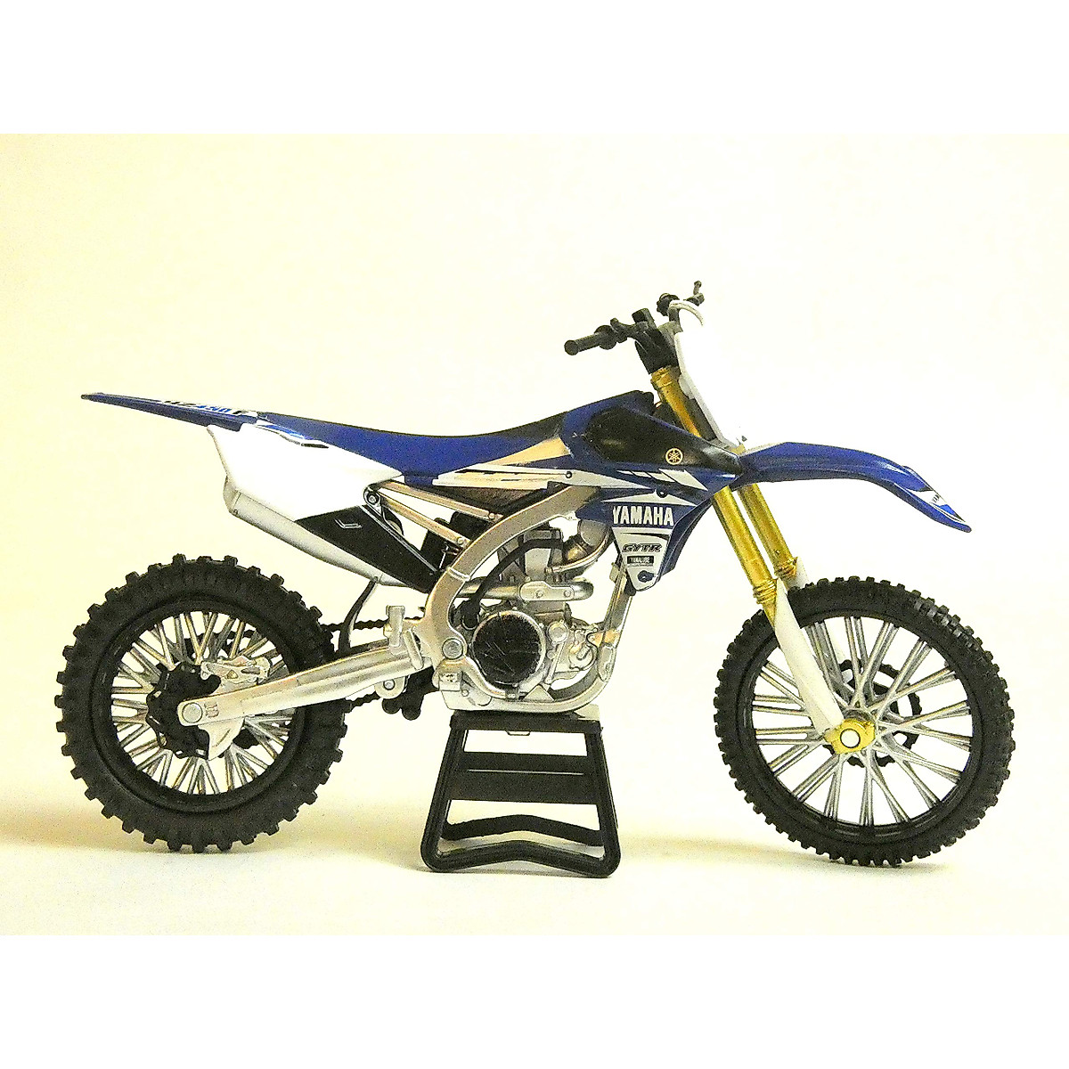 New-Ray Motorcycle Yamaha YZF 450 2017 Miniature Scale 1/12°, 57983, Multicolor