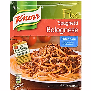 Knorr Fix spaghetti bolognese (Spaghetti Bolognese) (Pack of 4) by Knorr