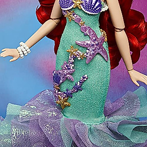 Disney Princess Style Series Ariel Fashion Doll, Deluxe Collector Doll with Accessories, The Little Mermaid Toy for Kids Ages 6 and Up