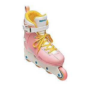 Impala Lightspeed Inline Skate (US 5 / EU 36 / UK 3, Pink/Yellow)
