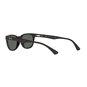 Ray-Ban RB4140 Wayfarer Sunglasses, unisex adult, Black, 49 mm