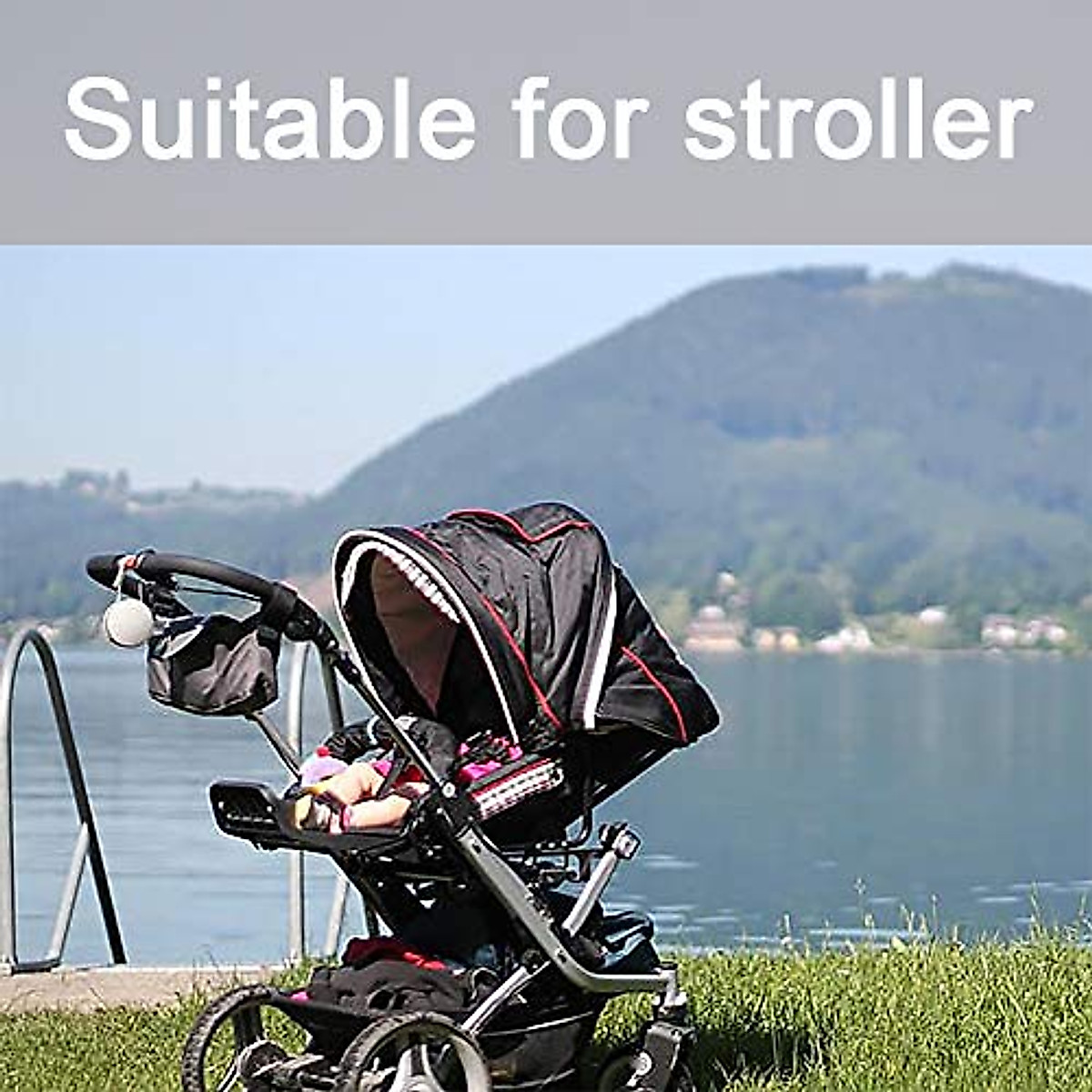 Pro Goleem Fleece Baby Blanket with 2 Inch Satin Trim Soft Anti-Static Plush Blanket for Boys and Girls Christmas Baby Gifts for Babies Black 30x40 Inch