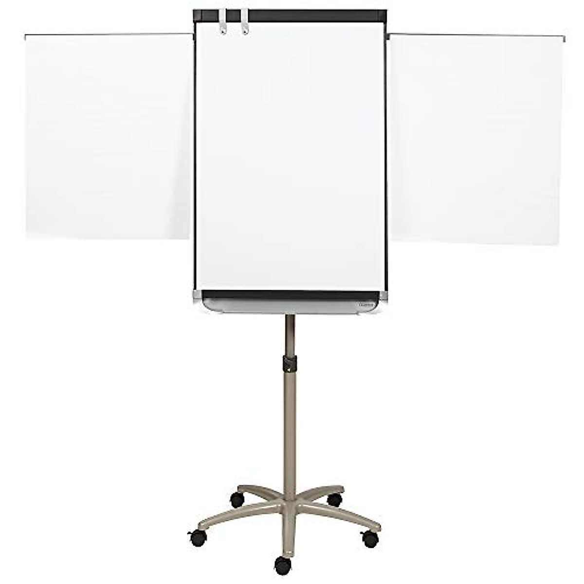 Quartet Easel, Magnetic Whiteboard, 2' x 3', Adjustable, Mobile, Flipchart Holder, Prestige 2, Black Frame (ECM32P2)