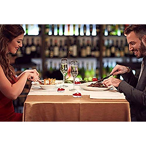 50pcs Heart Shaped Candles, Smokeless Tealights Candle, Tea Light Candles for Birthday, Proposal, Wedding, Party, Red, Wedding Engagement, Valentines Day, Christmas