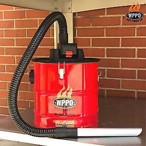 18V Rechargeable Ash Vacuum with Bonus Value Pack