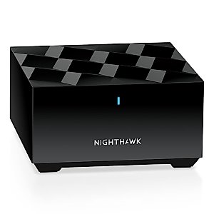 NETGEAR Nighthawk Dual-Band Whole Home Mesh WiFi 6 Add-on Satellite (MS70) – Works with Your Nighthawk MK72 Or MK73 System, Adds up to 1,500 sq. ft. Coverage, AX3000 (Up to 3Gbps)