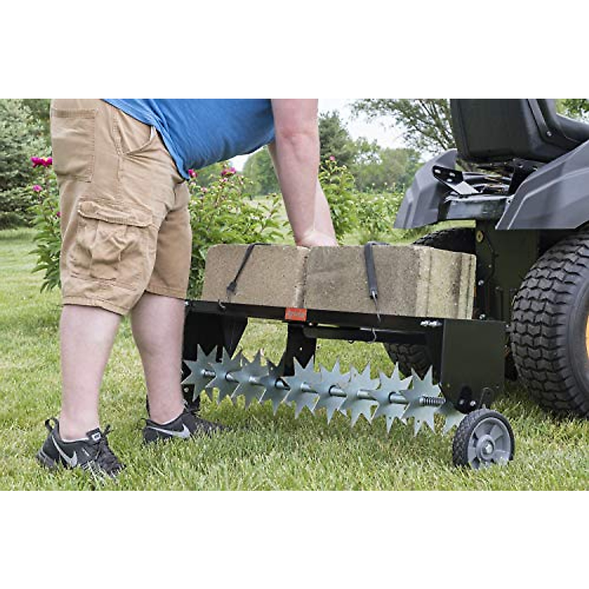Agri-Fab 45-0544 40-Inch Spike Aerator, Black