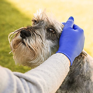 TRONEX 9770 Chemo-Rated Allergy Free Nitrile Exam Glove, Accelerator-free, Hypoallergenic Nitrile Gloves (X-Small, 100, Count)