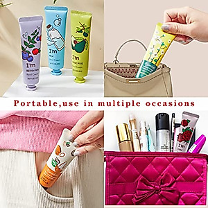 20 Pack Hand Cream Gift Set,Hand Lotion for Dry Cracked Hands,Working Hands Body,Travel Size Hand Cream,Moisturizing Hand Lotion,Holiday Gift for Women Valentine's Day Mother's Day (Fruit Plant)