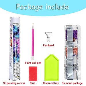 LWZAYS 5d Diamond Painting, Gnome Diamond Art Kits for Adults Christmas Paint with Diamonds Gem Art,Full Drill Diamond Paintings Arts and Crafts for Home Decor(HoHoHo 11.8 * 15.8 inch)