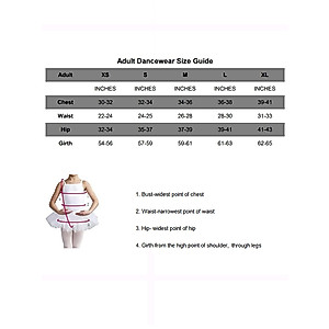 Dance Favourite Ballet Dance Leotard Gymnastics Black Leotard Women 01D0027 (S)