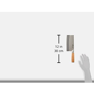 ZHEN 3-Layer Forged High Carbon Steel Medium Duty Chinese Cleaver, 6.5 inches, Silver