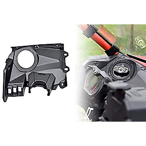 SAUTVS Front Dash Speaker Mount for Can Am X3, Front 6.5 inch Speaker Enclosure Panels for 2017-2022 Can-Am Maverick X3 / X3 Max Stereo System Accessories