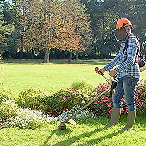 FEPITO Round .065-Inch String Trimmer Line 328ft Long Nylon Trimmer String Replacement Line for Garden String Trimmer Edger Replacement Spool
