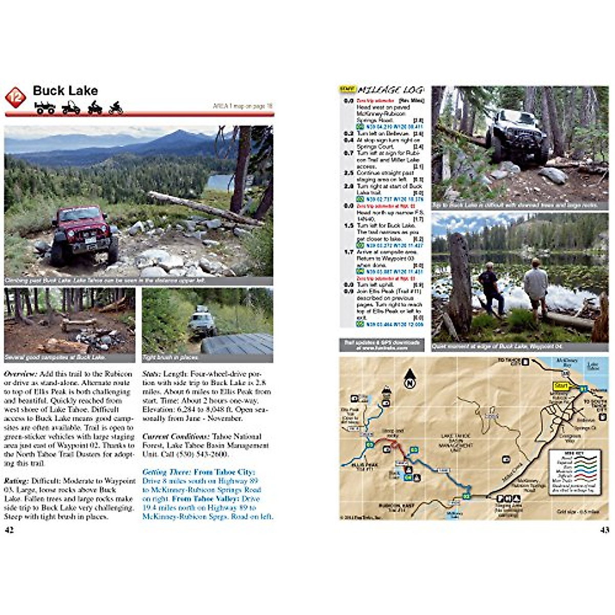Guide to California Backroads & 4-Wheel Drive Trails (FunTreks Guidebooks)