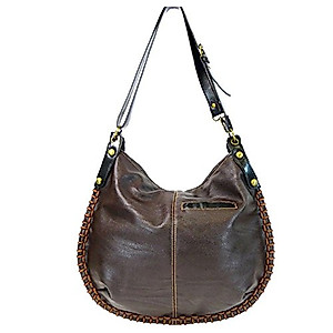Chala Purse Handbag Hobo Cross Body Convertible Chocolate Guitar Bag