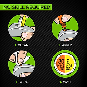 G-Paint Golf Club Paint - Touch Up, Fill in, Customize or Renovate Your Clubs - 4 Pack of 10ml Bottles. Black, White, Red & Blue