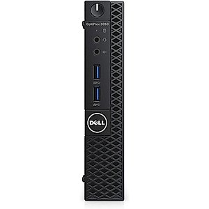 Dell OptiPlex 3050 Micro Form Factor Desktop Computer PC, Intel Core i5-6400T 2.2GHz up to 2.8 GHz, 16GB DDR4, 1TB Solid State Drive, Keyboard & Mouse Included, HDMI, Windows 10 Pro(Renewed)