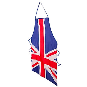 Toyland® Union Jack Printed Polyester Apron - One Size - His Majesty King Charles The III Coronation British Decorations
