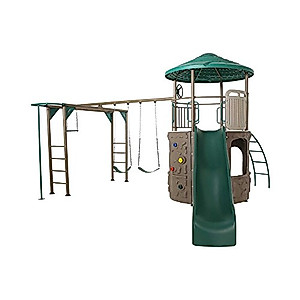Lifetime 90630 Products Adventure Tower Deluxe Playset, Green