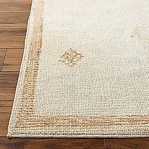 SURYA Becki Owens x Solana Medallion Area Rug, 6'7" x 9', Peach