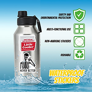 200 Pcs Funny Stickers for Adults (Dirty) Meme Water Bottles Sticker Pack Waterproof Cool Accesory for Laptop, Hard Hats, Sarcastic, Scrapbooking Decals