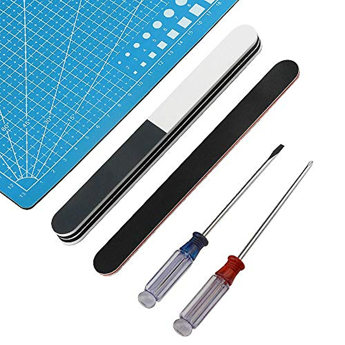 XINGYHENG 50Pcs Modeler Basic Tools Craft Set Compatible with Gundam Model Tools Kit Hobby Building Tools for Model Assemble Car Model Building Repairing and Fixing DIY Craft Kit