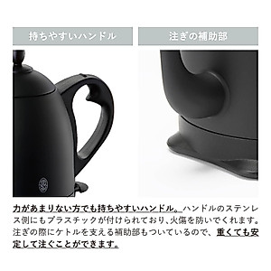 Russell Hobbs cafe kettle 0.8L matte black 7408JP-88