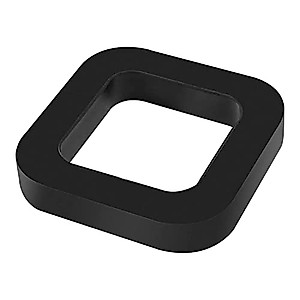 Yonput 3 Pack Trailer Hook Noise Elimination Muffler Cushion, Reduce Rattling Rubber Cushion, Fits Any 2In Trailer Hitch Receiver, Provide Cushion Between Receivers and Tow Hitches (Black)