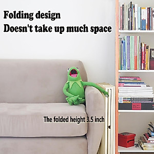 Quaocens Plastic Collapsible Storage Bins with Lids and Wheel,3-Tier Foldable Storage Boxes with Doors,Stackable Closet Storage Collapsible Storage Bin Is Suitable for Organizing Books,Clothes